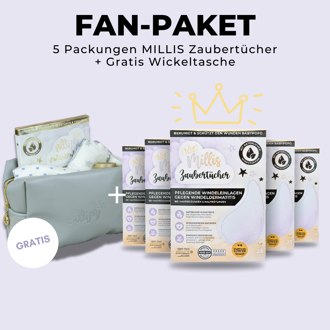 Millis sensitive Baby Feuchttücher aus Bambus (60Stk.) – millisbaby
